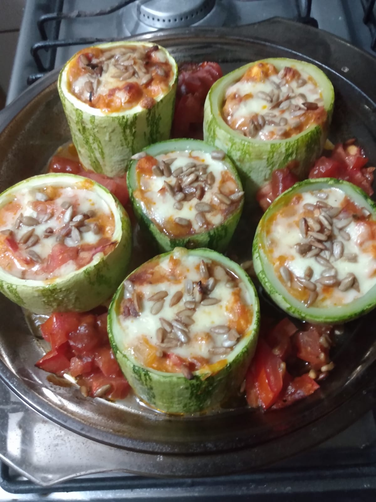 Abobrinha recheada - Receitas favoritas